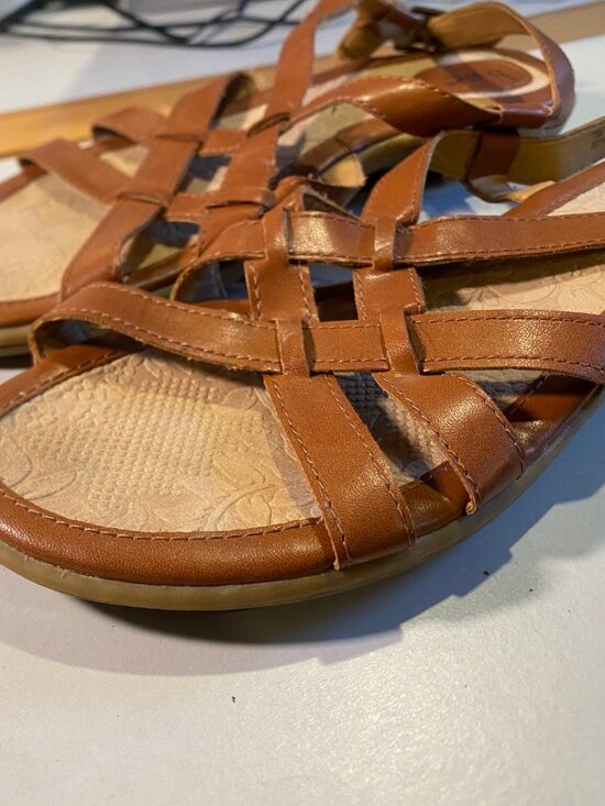 b.o.c. | Shoes | Bocborn Concept Size 1w Womens Carly Brown Cage ...